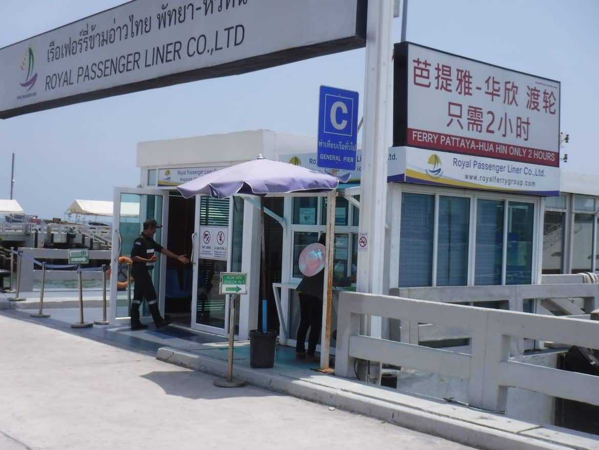 Pattaya to Hua Hin by High-Speed Ferry